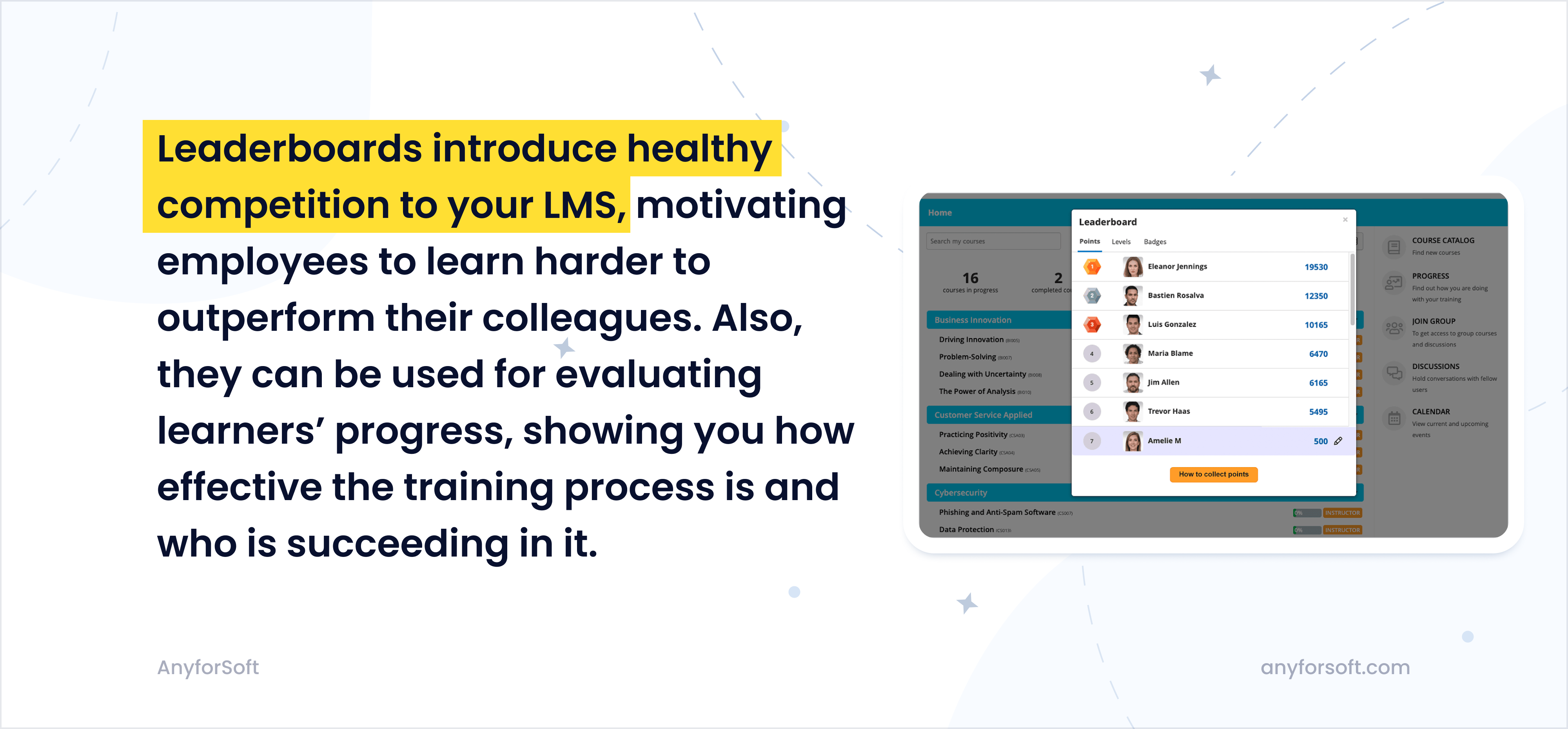 LMS Gamification Must-Have Features - AnyforSoft